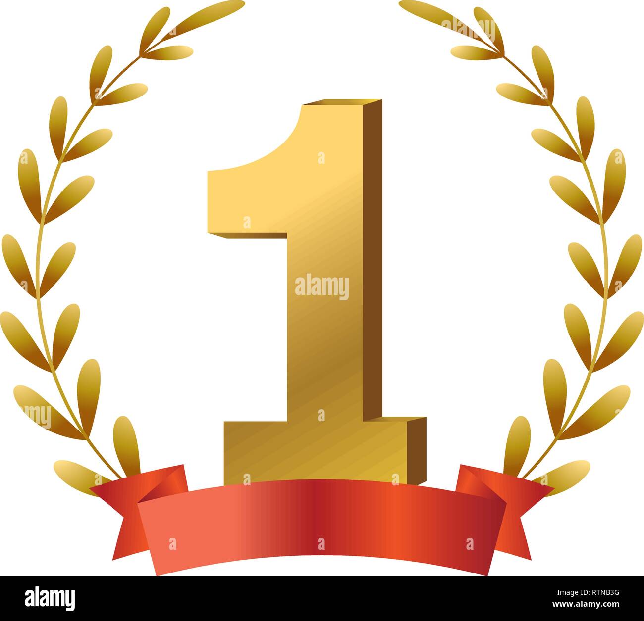 First place award symbol Stock Vector Image & Art - Alamy