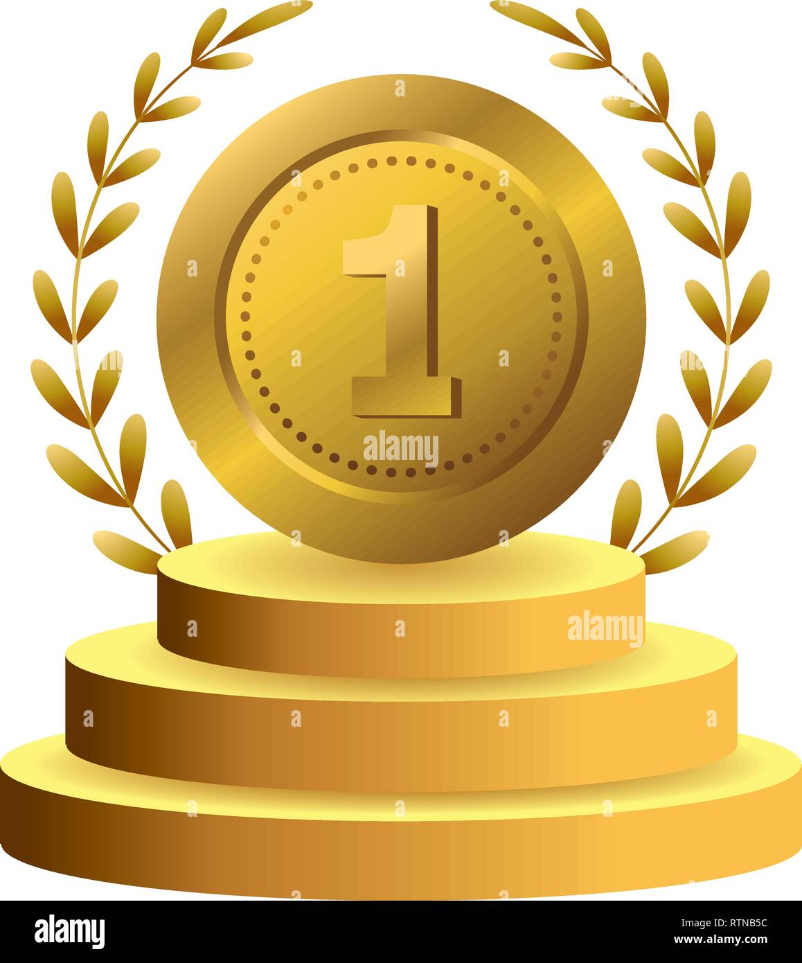 First place award symbol Stock Vector Image & Art - Alamy