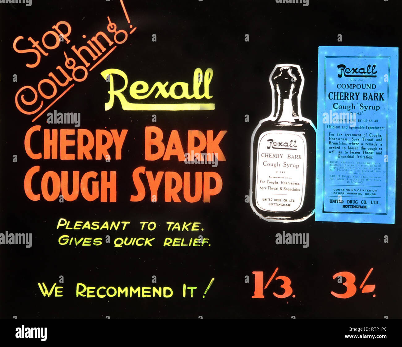 Vintage advertisement hi-res stock photography and images - Alamy