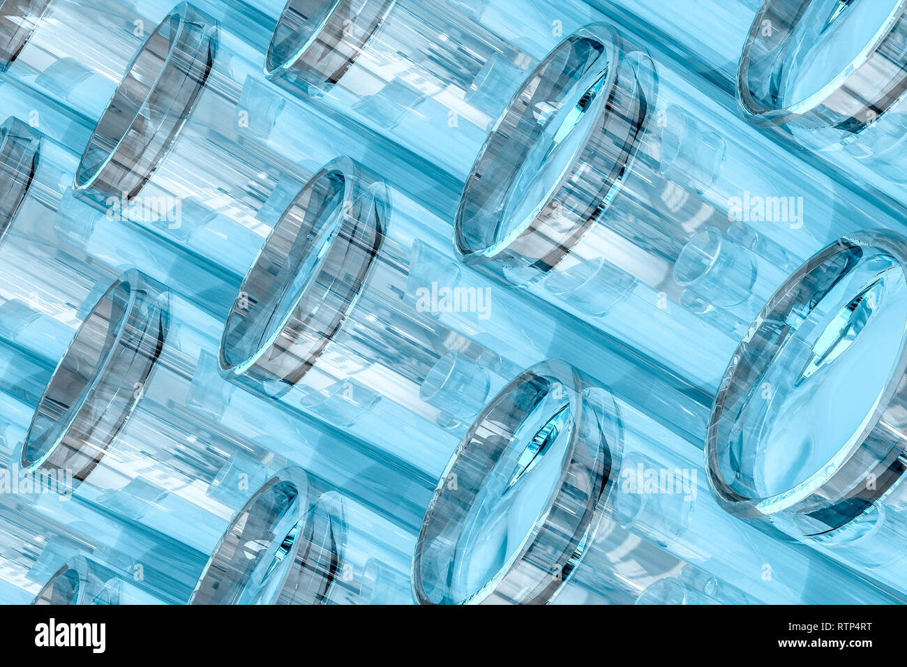 transparent blue liquid background, 3d rendering Stock Photo - Alamy