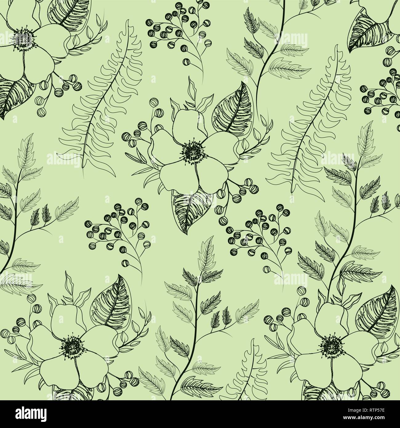 Floral spring background Stock Vector Image & Art - Alamy