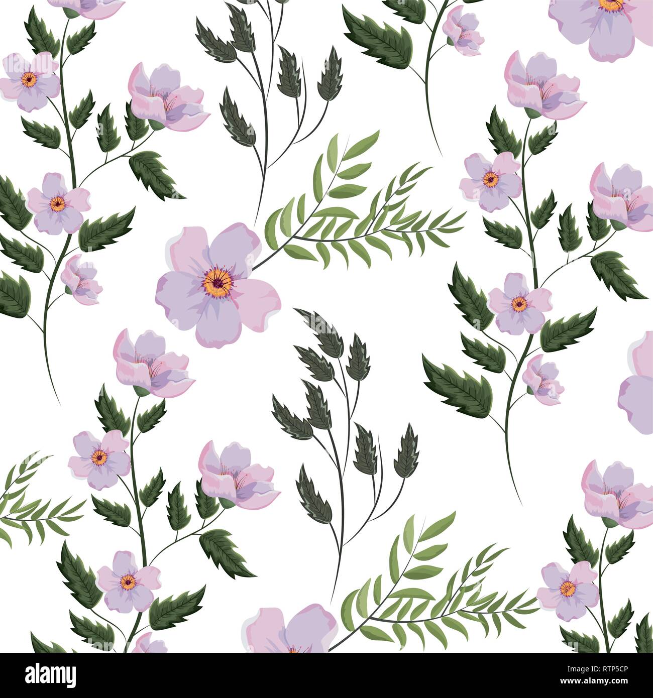 Floral spring background Stock Vector Image & Art - Alamy