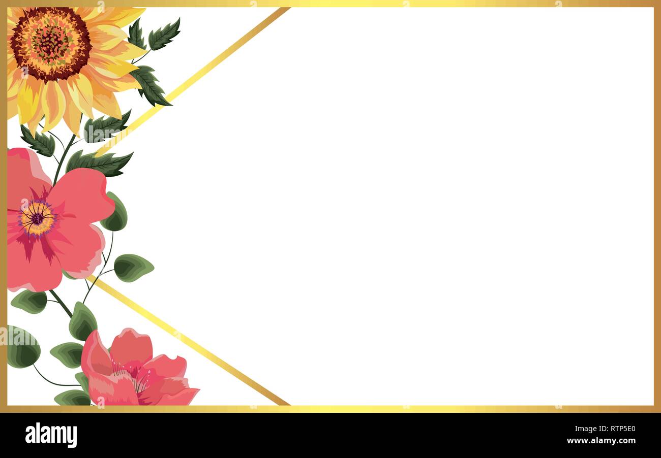 Spring floral frame Stock Vector Image & Art - Alamy