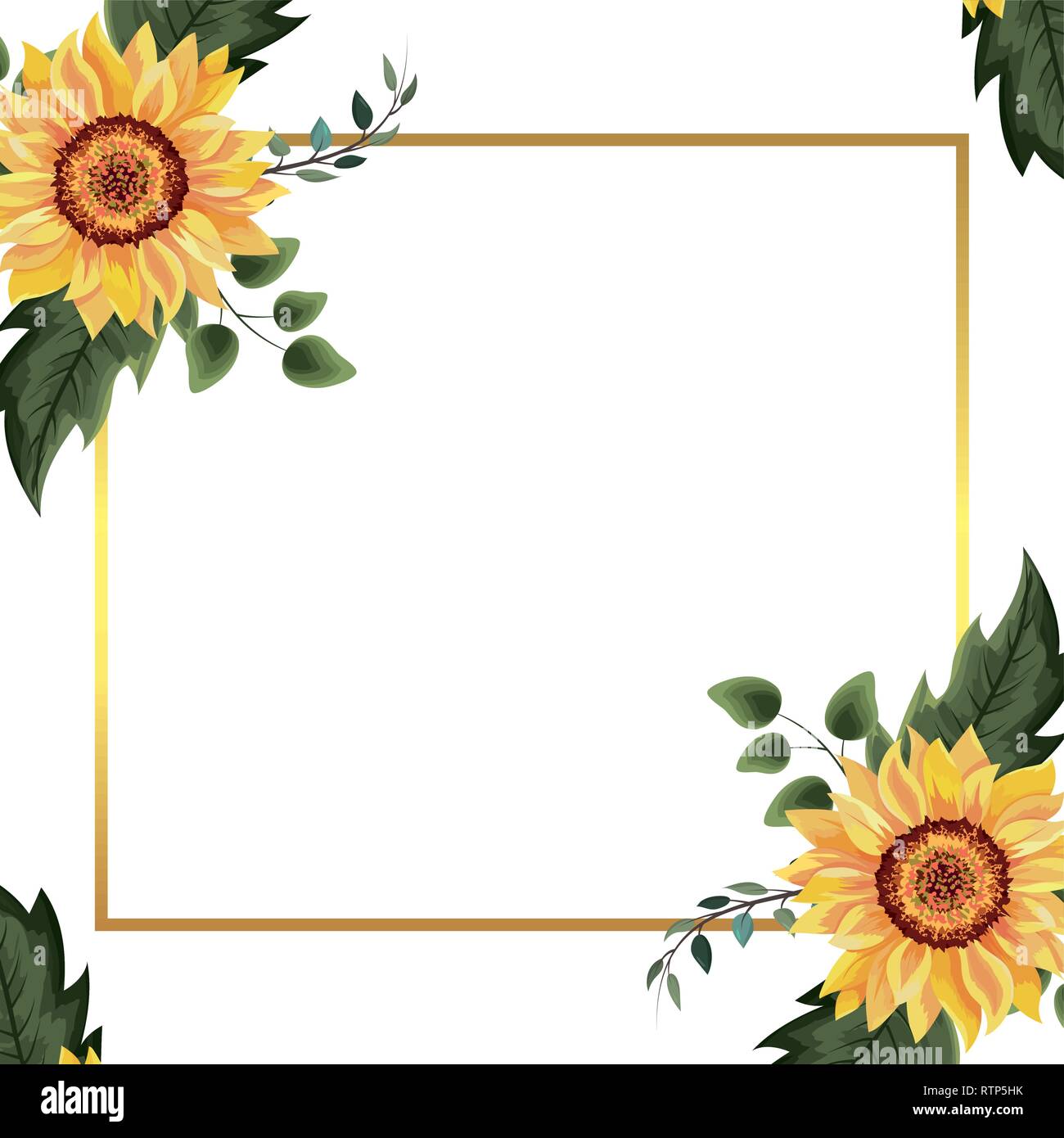 Spring floral frame Stock Vector Image & Art - Alamy