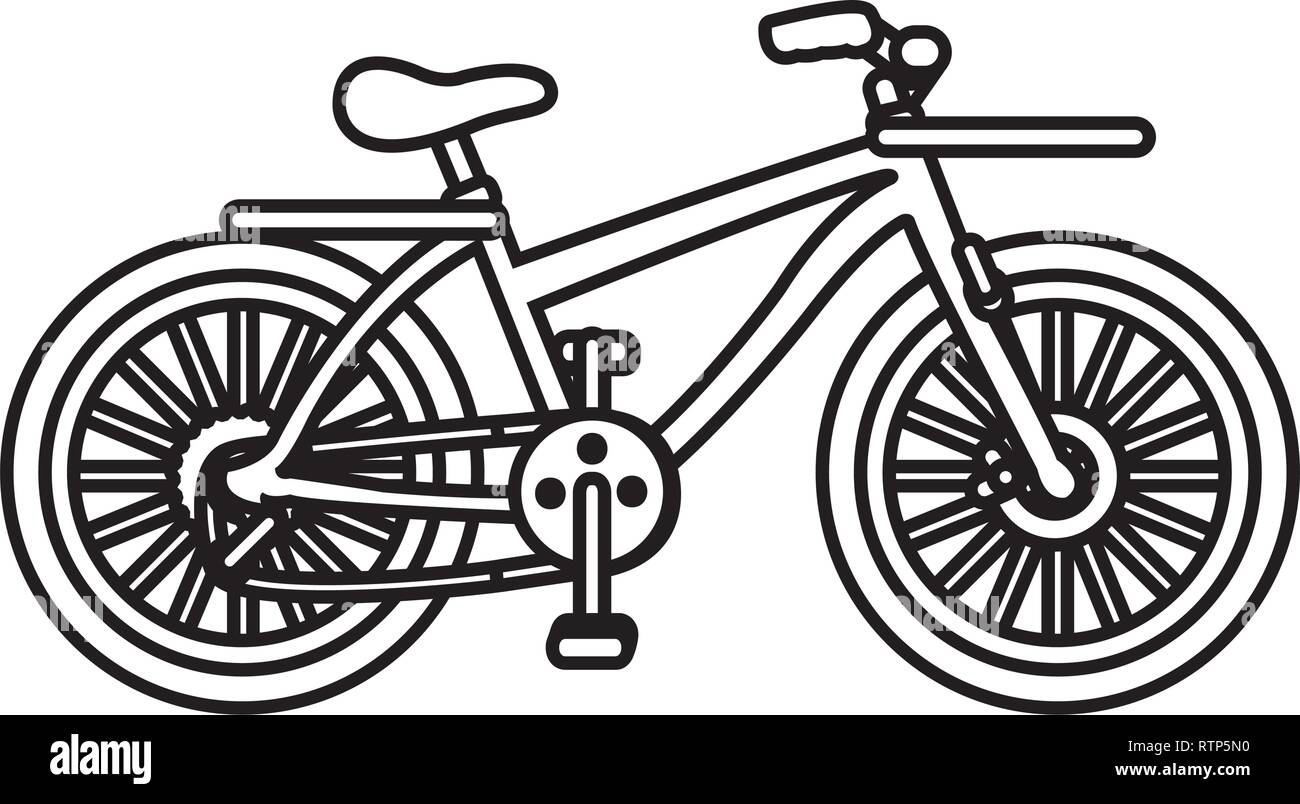 transportation bicycle cartoon Stock Vector Image & Art - Alamy