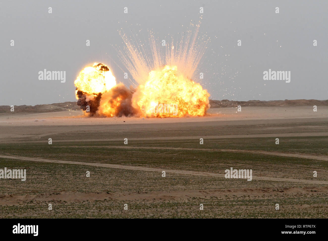 UDAIRI RANGE, Kuwait (Feb. 27, 2019) – More than 6,800 pounds of ...