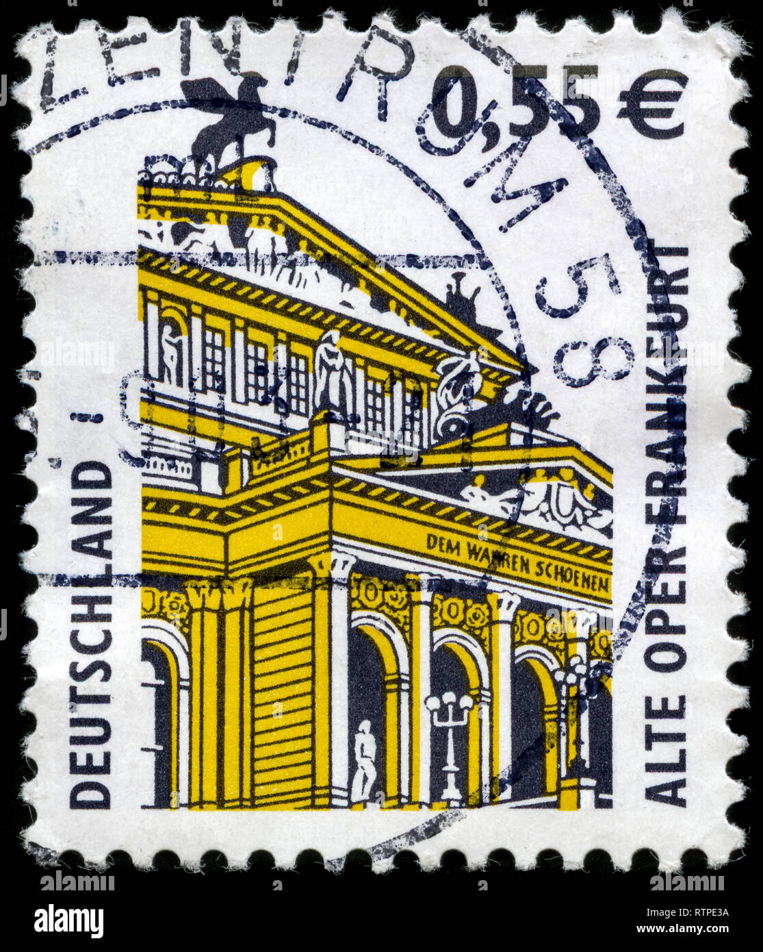 Postage stamp from the Federal Republic of Germany in the Sights series ...