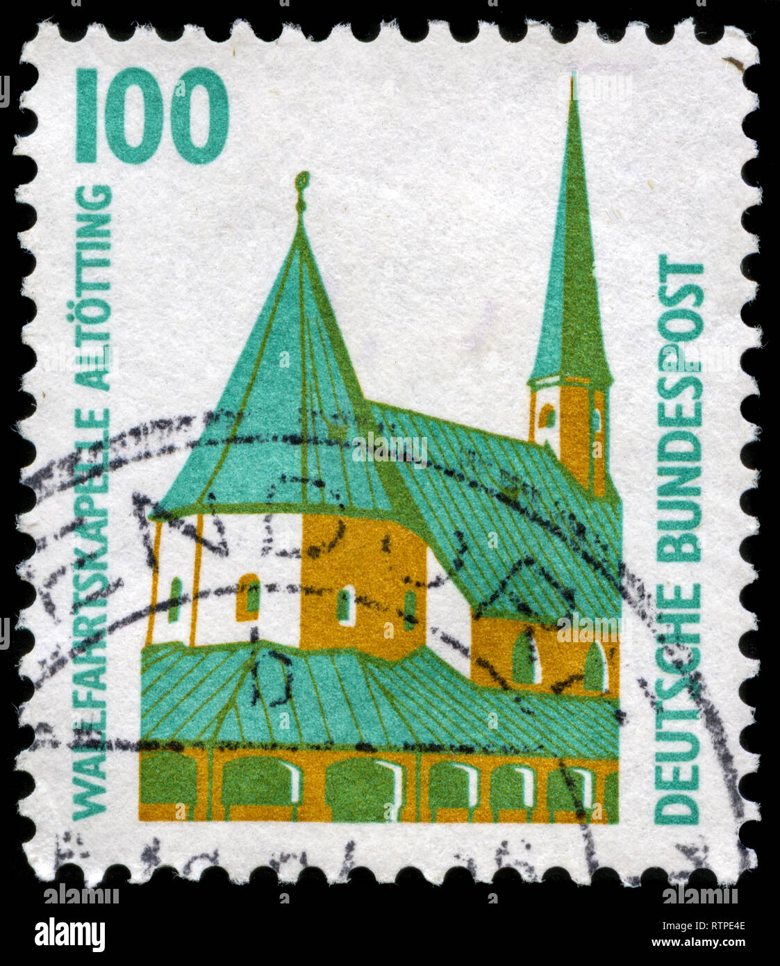 Deutsche bundespost stamp hi-res stock photography and images - Alamy