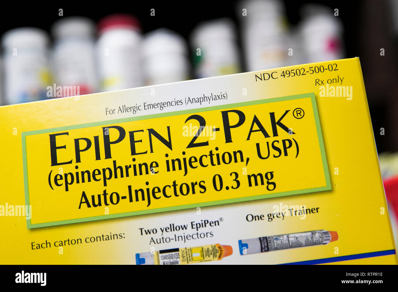 Epi Pen High Resolution Stock Photography and Images - Alamy