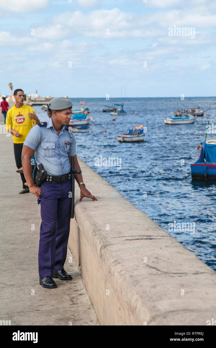 Cuban police officer hi-res stock photography and images - Alamy