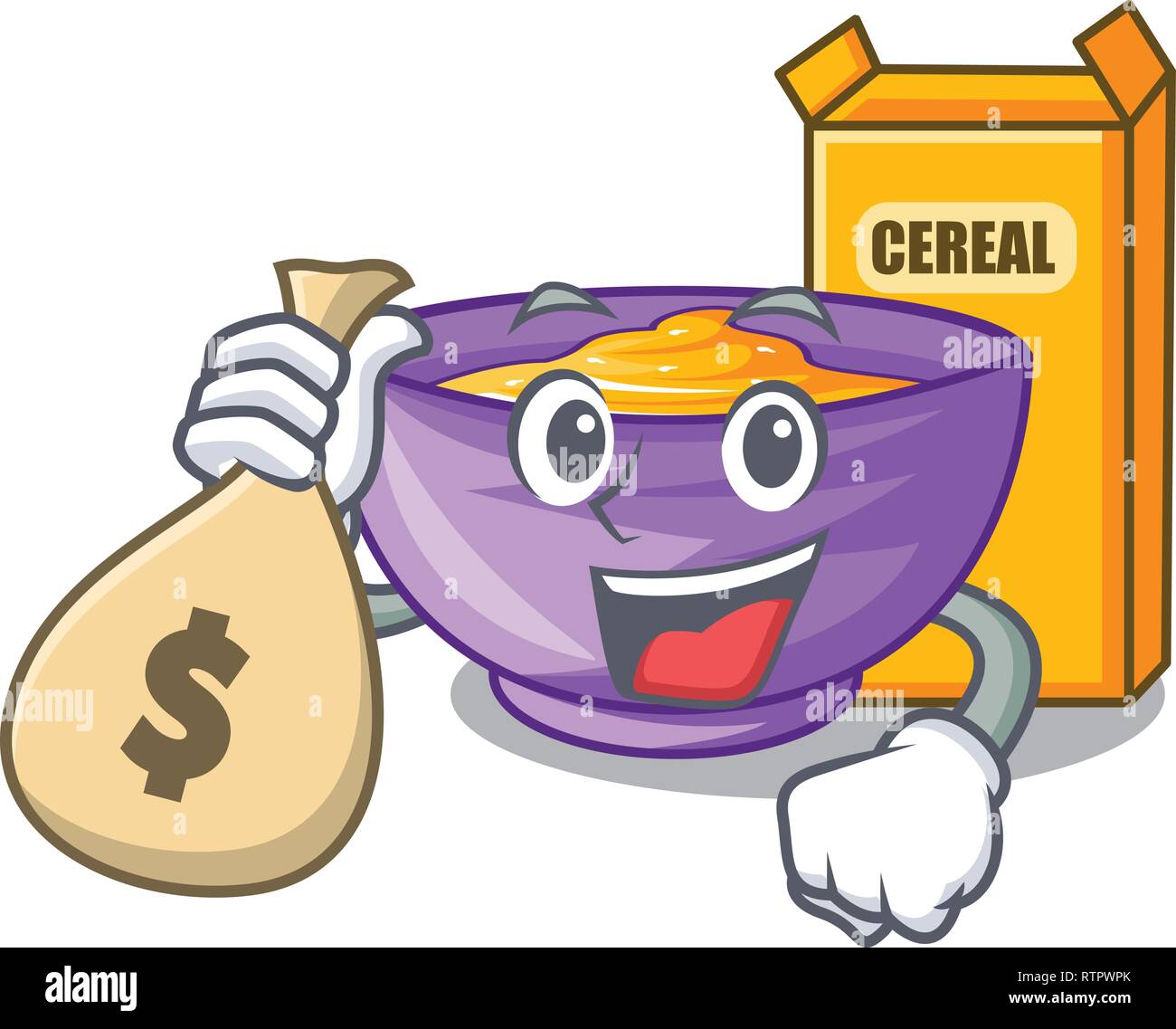 General mills cereal box Stock Vector Images - Alamy