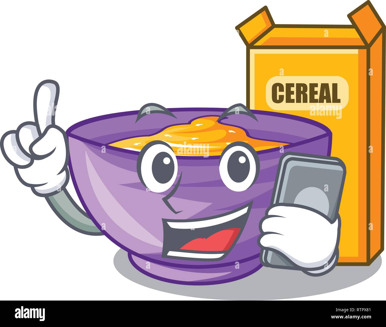 General mills cereal box Stock Vector Images - Alamy