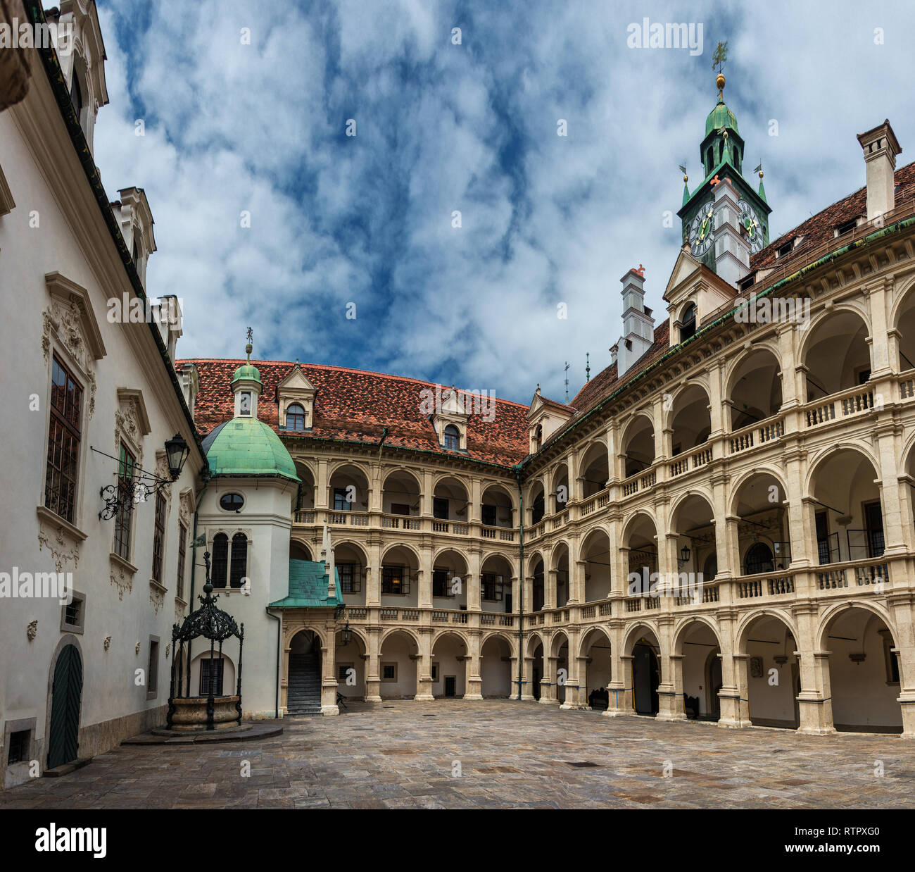 Landhaus, the residences of the federal state parliament of Styria ...