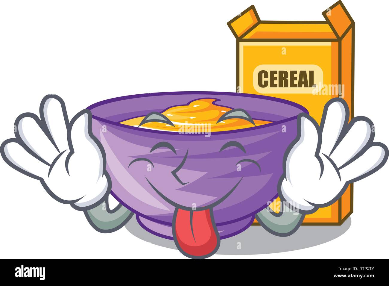 Cereal Box Cartoon