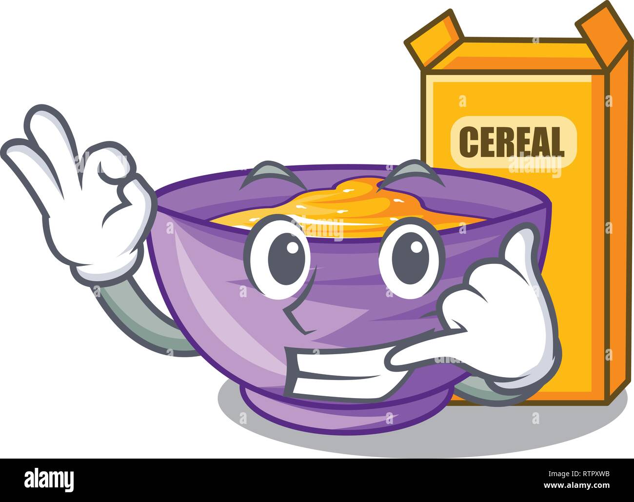 Cereal Box Cartoon