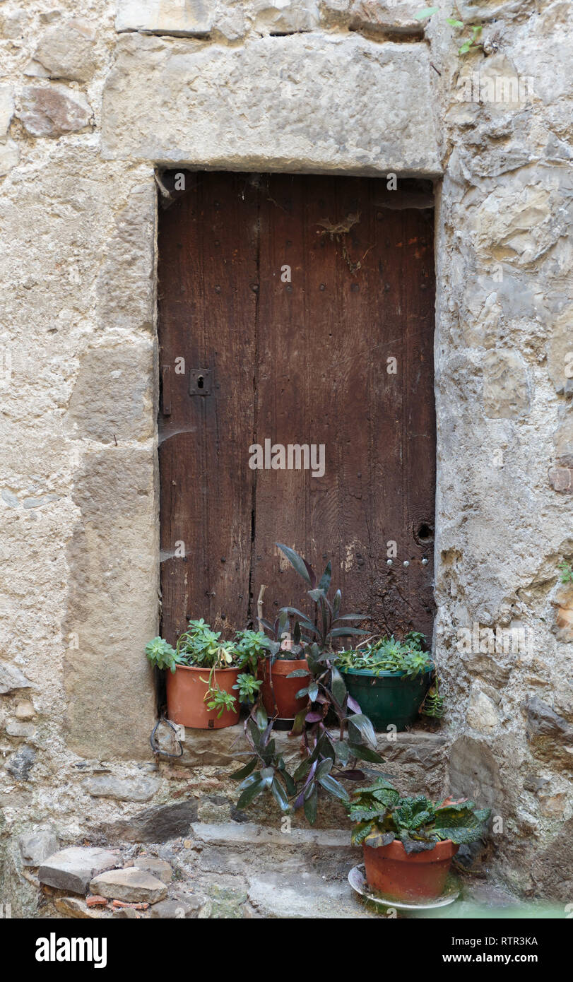 Entrance to the old house Stock Photo - Alamy