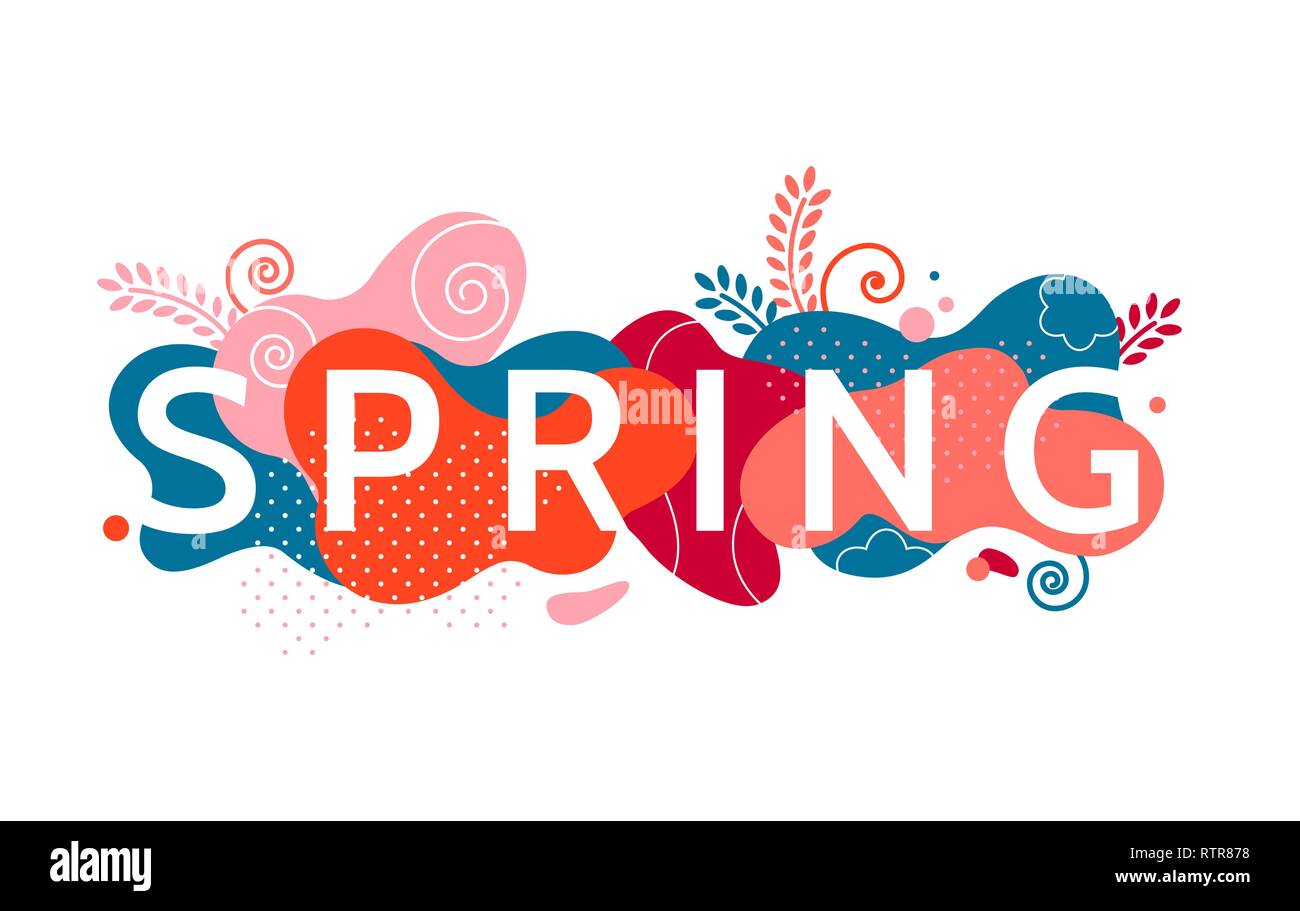 Decorative word poster hi-res stock photography and images - Alamy