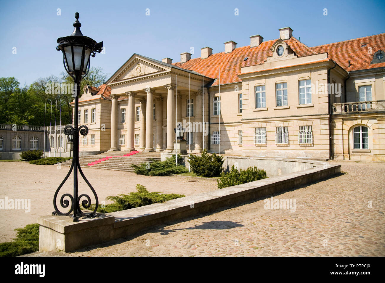 the lantern and old polish renaissance mansion - mansion is out of ...
