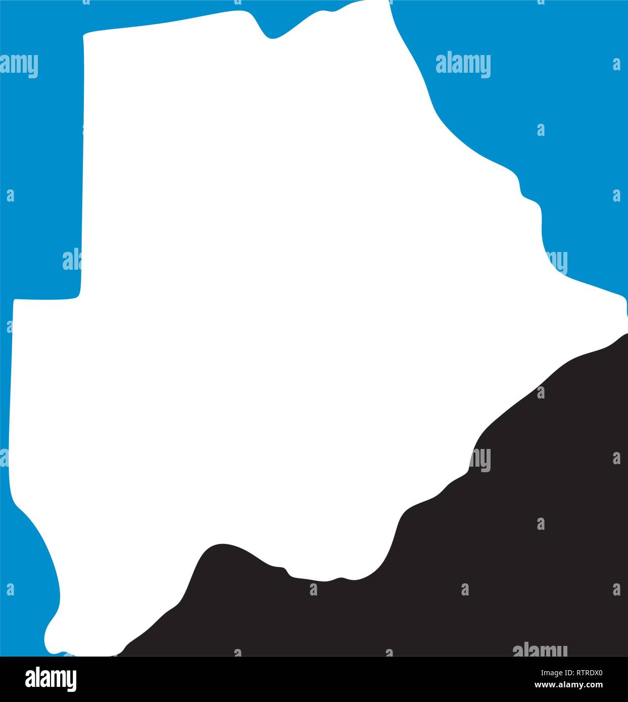 botswana map logo icon vector sign symbol Stock Vector Image & Art - Alamy