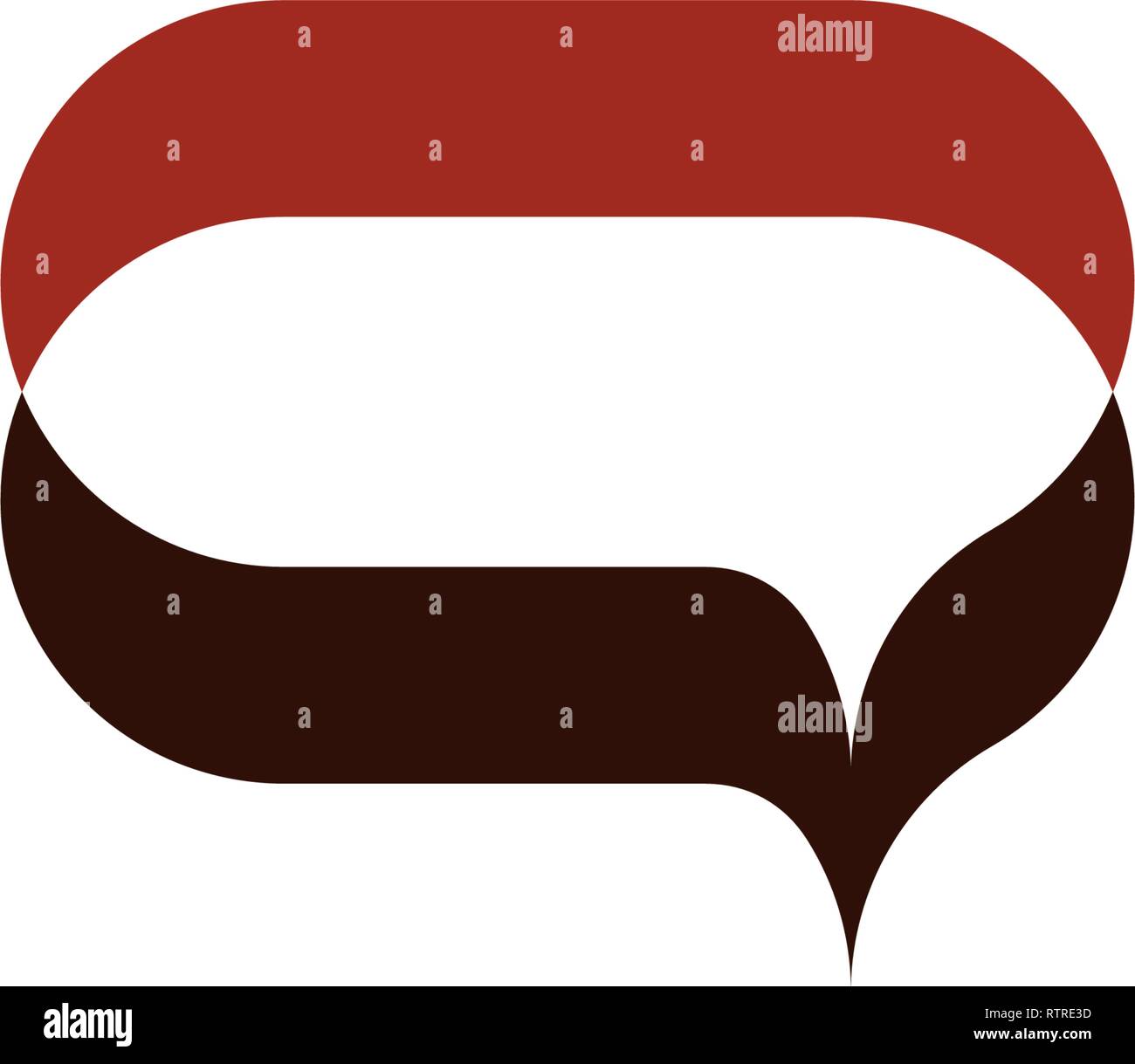 chat box logo icon vector design element Stock Vector Image & Art - Alamy