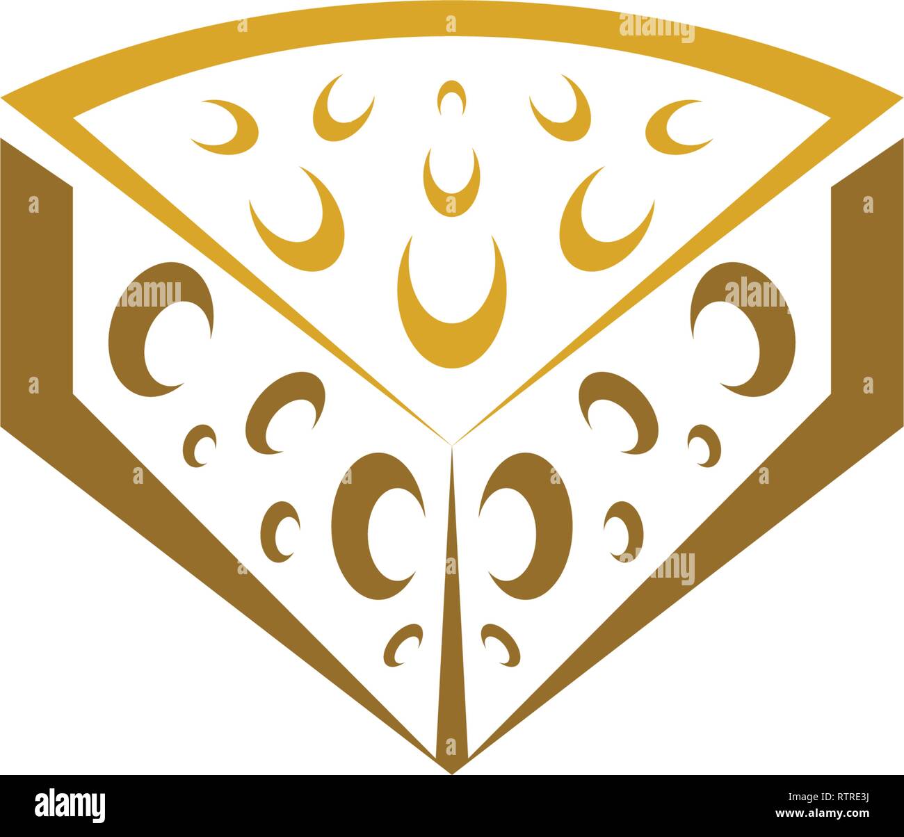 Vector logo cheese company hi-res stock photography and images - Alamy