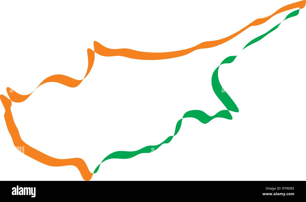 cyprus map vector icon symbol design Stock Vector Image & Art - Alamy