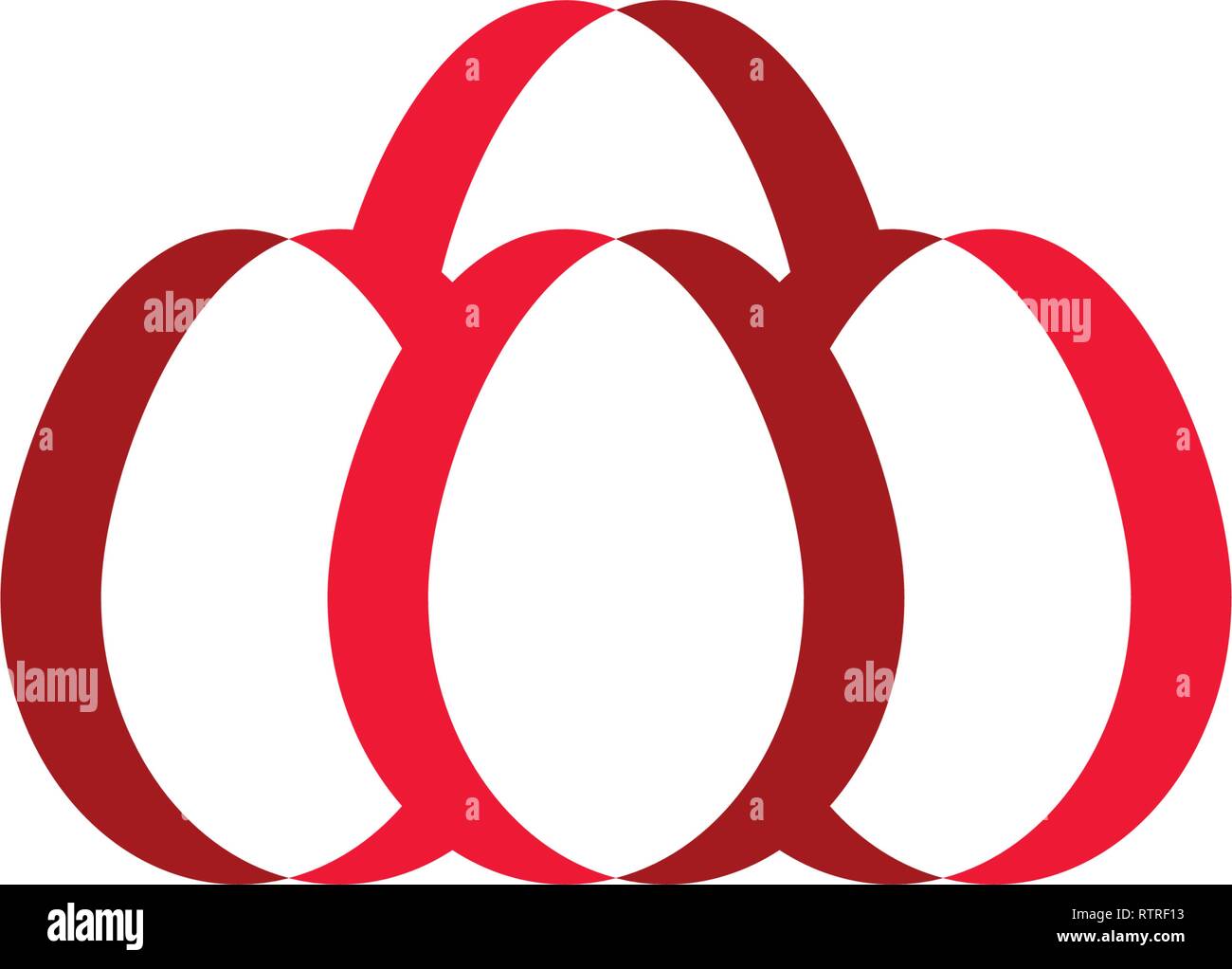 Eggs symbol Stock Vector Images - Alamy