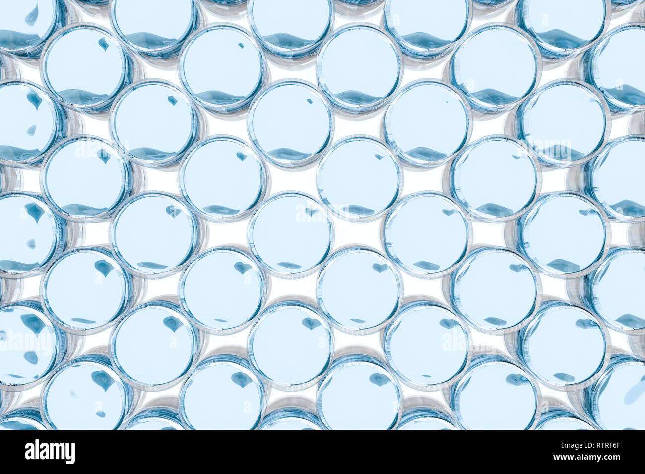 transparent blue liquid background, 3d rendering Stock Photo - Alamy