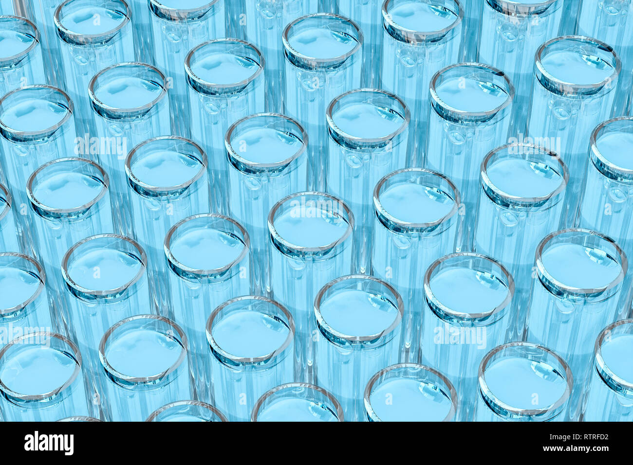 transparent blue liquid background, 3d rendering Stock Photo - Alamy