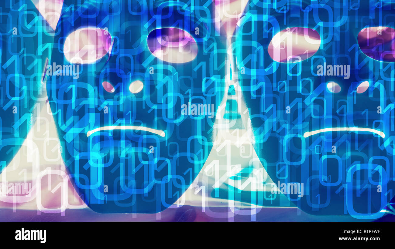 Data science and machine learning create artificial intelligence Stock ...