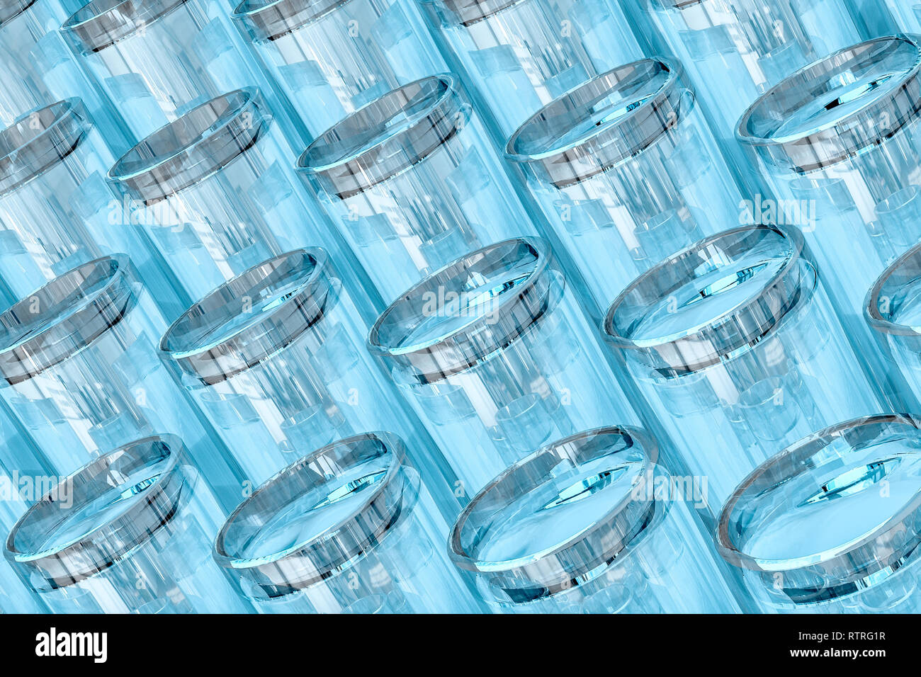 transparent blue liquid background, 3d rendering Stock Photo - Alamy