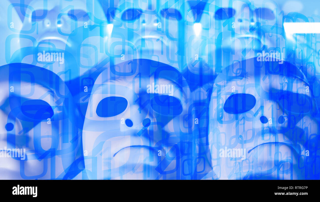 Deep learning ai software robots Stock Photo - Alamy