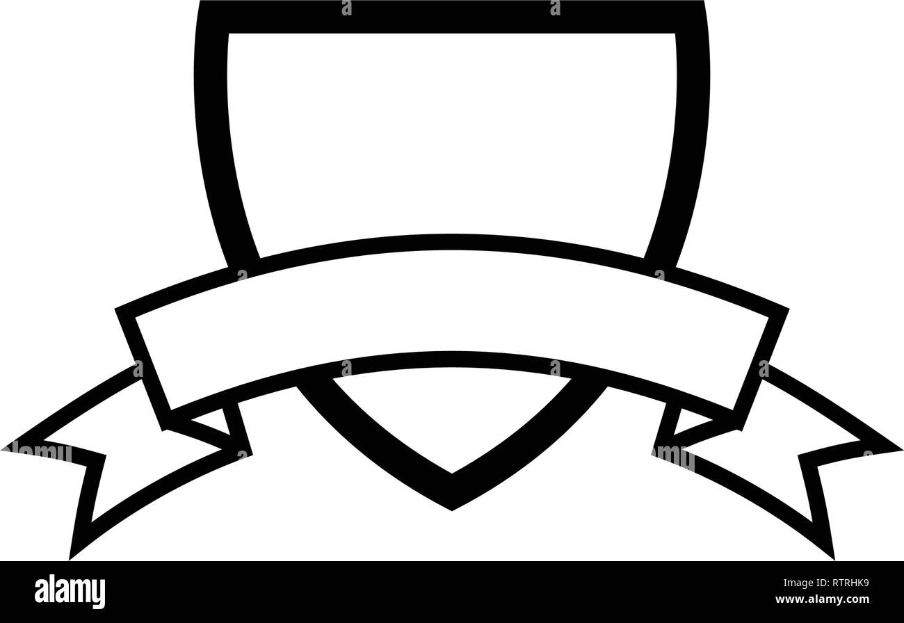 Ribbon icon Stock Vector Images - Alamy