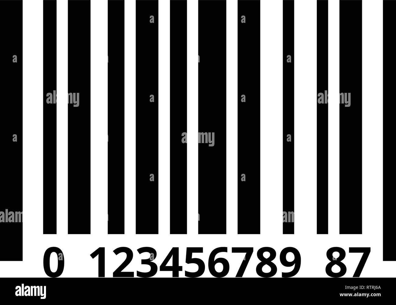 Barcode Vector Vectors High Resolution Stock Photography and Images - Alamy