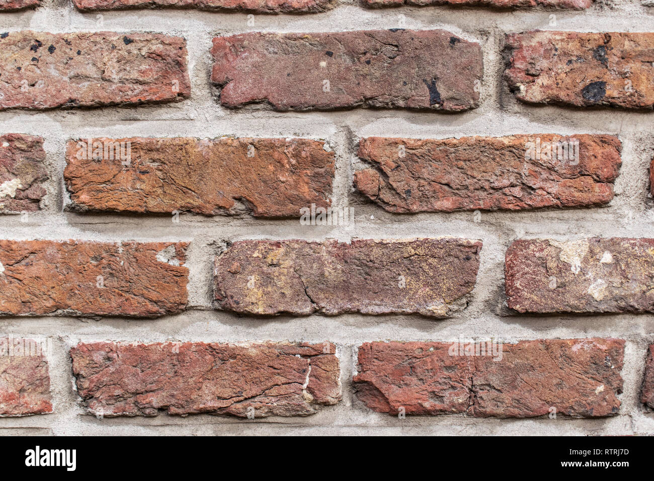 Rustic brick wall texture pattern background Stock Photo - Alamy