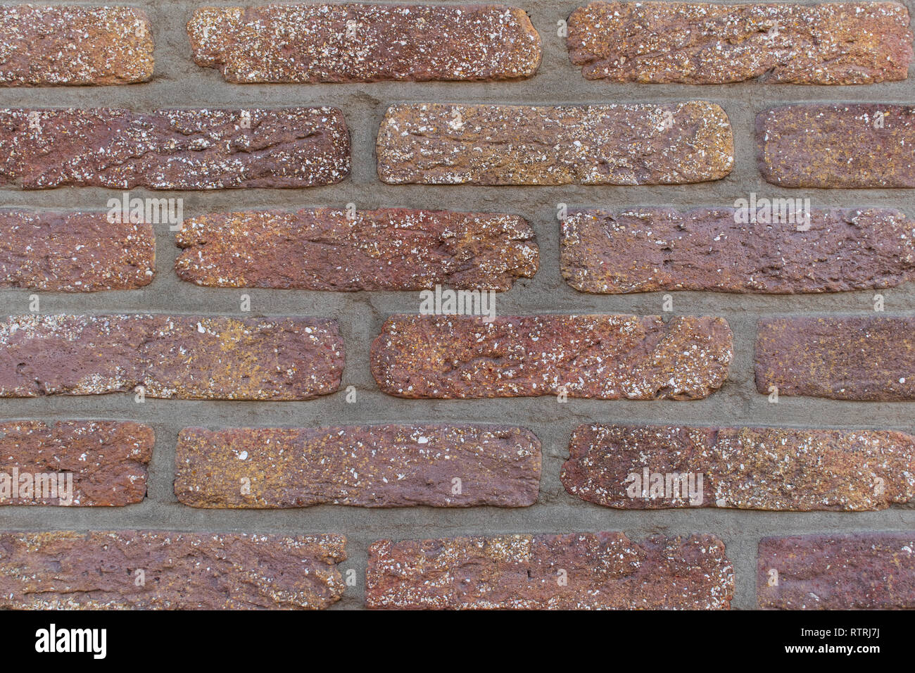 Rustic brick wall texture pattern background Stock Photo - Alamy