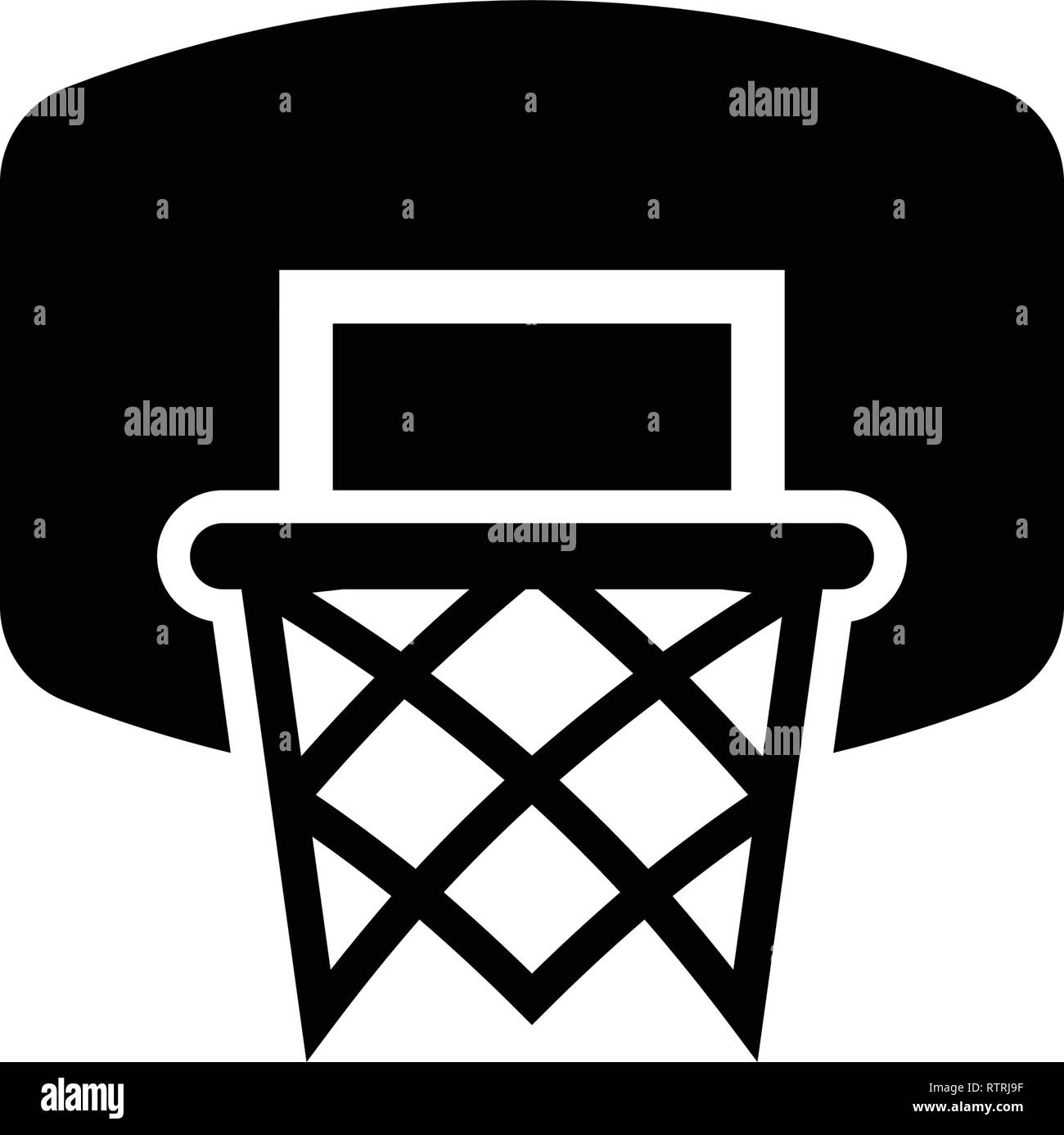 Basketball court logo Black and White Stock Photos & Images - Alamy