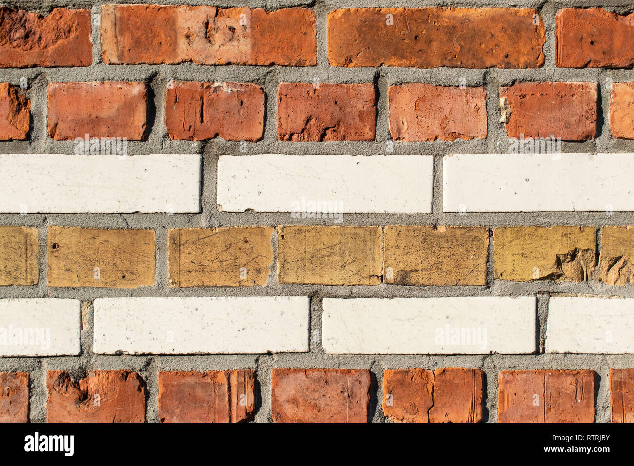 Rustic brick wall texture pattern background Stock Photo - Alamy