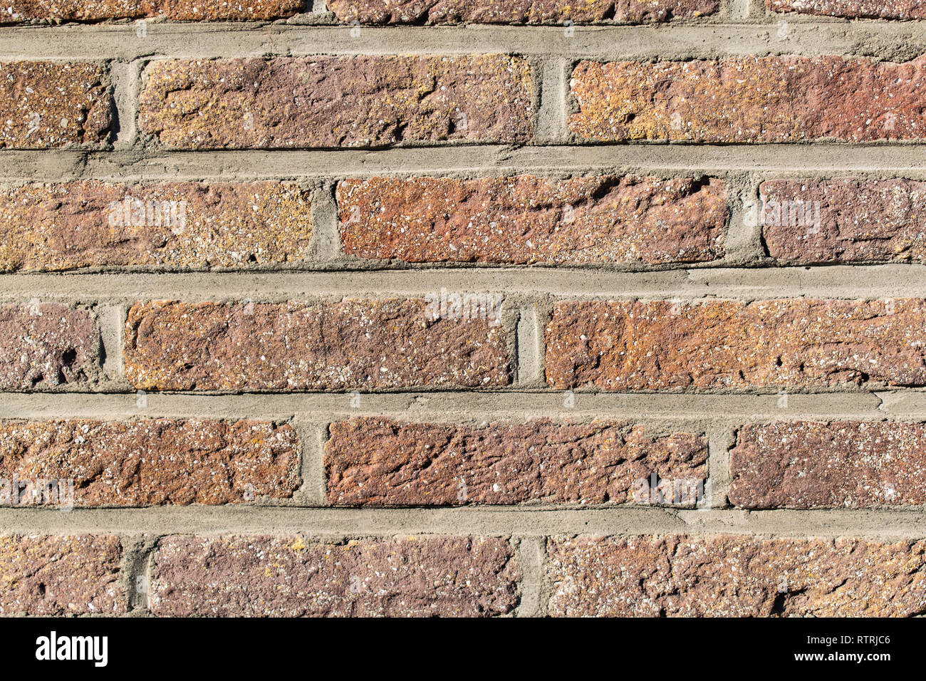 Rustic brick wall texture pattern background Stock Photo - Alamy