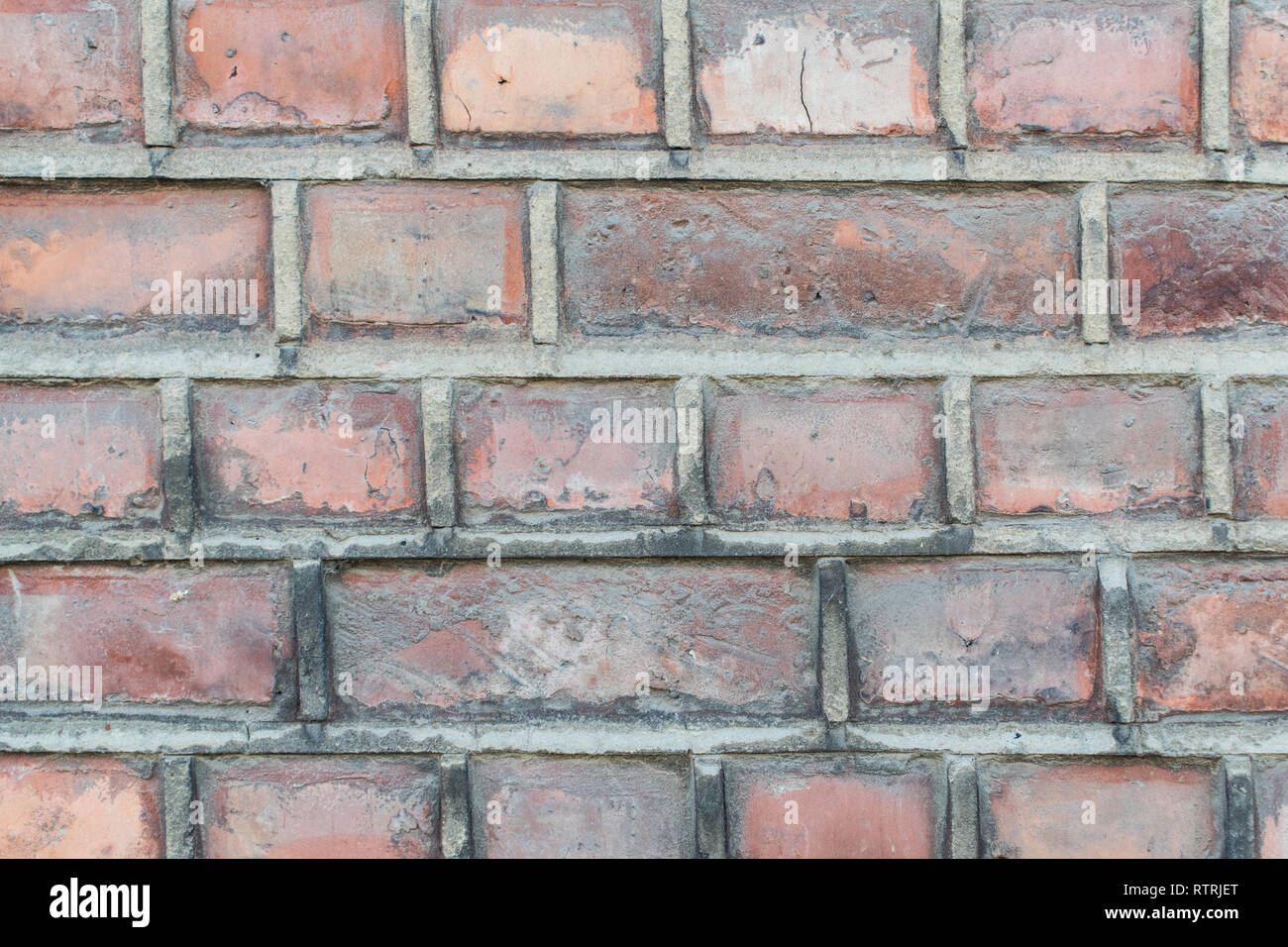 Rustic brick wall texture pattern background Stock Photo - Alamy