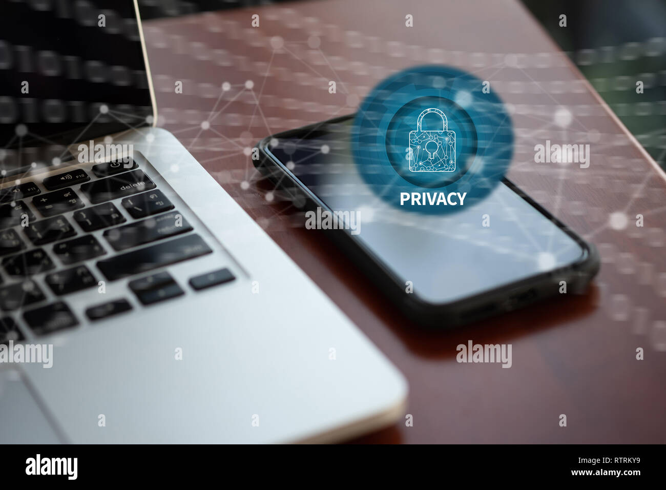 Privacy Access Identification Password Passcode and Privacy Stock Photo ...