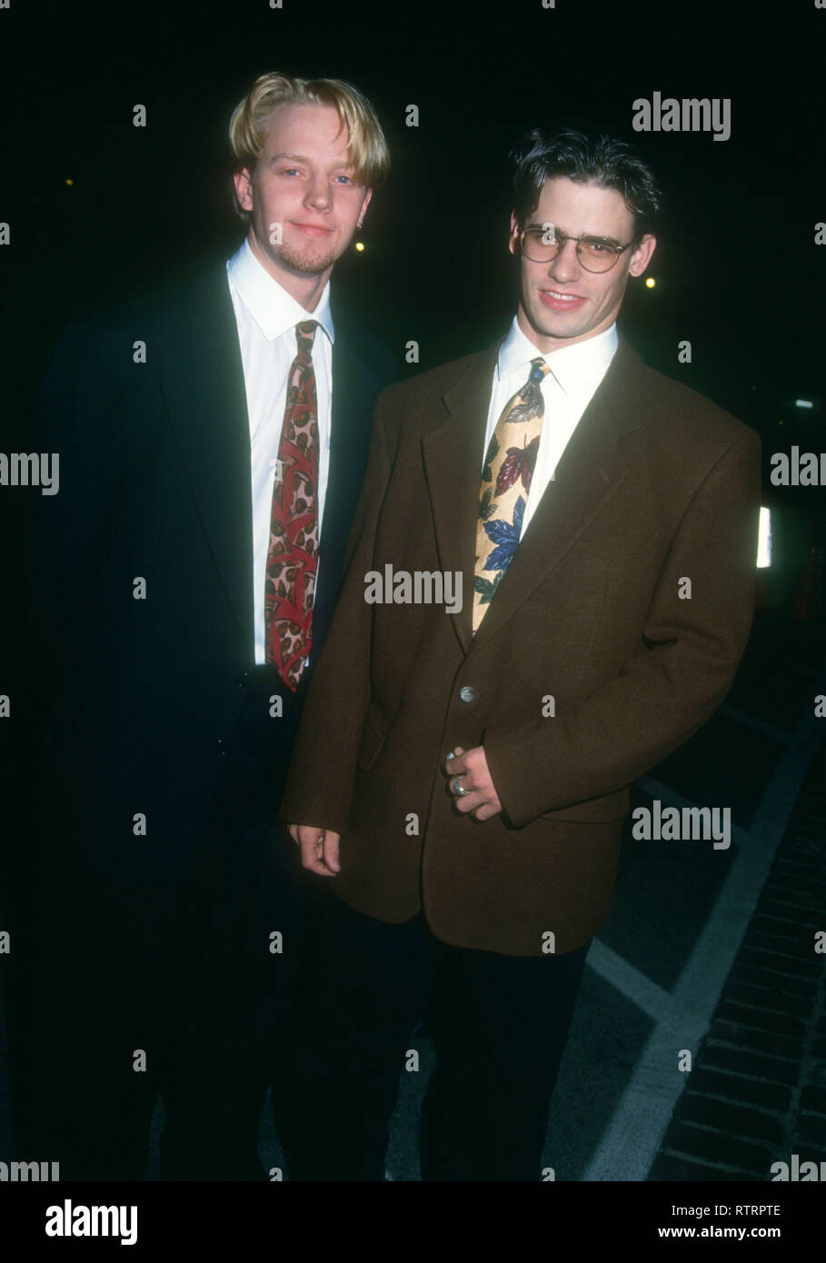 STUDIO CITY, CA - FEBRUARY 5: Actor Ivan Dudynsky and actor Mark David ...