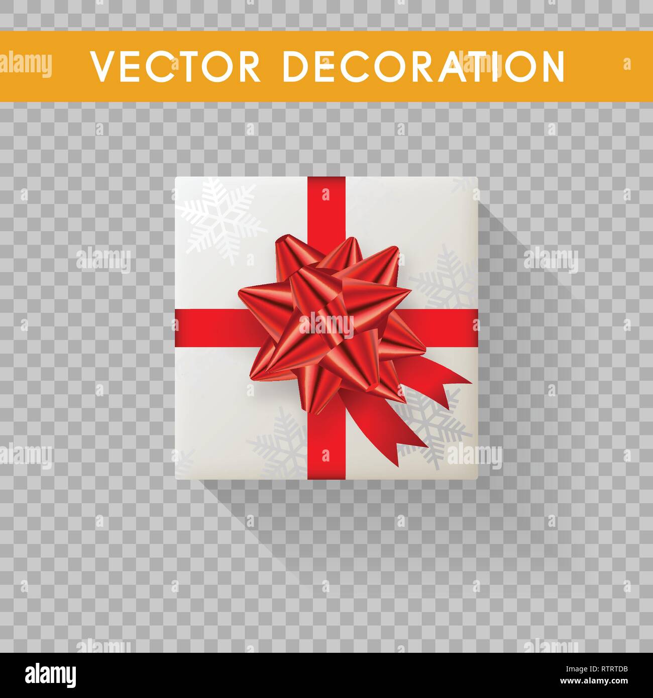 Realistic gift box top view. Gift boxes without background. Vector ...