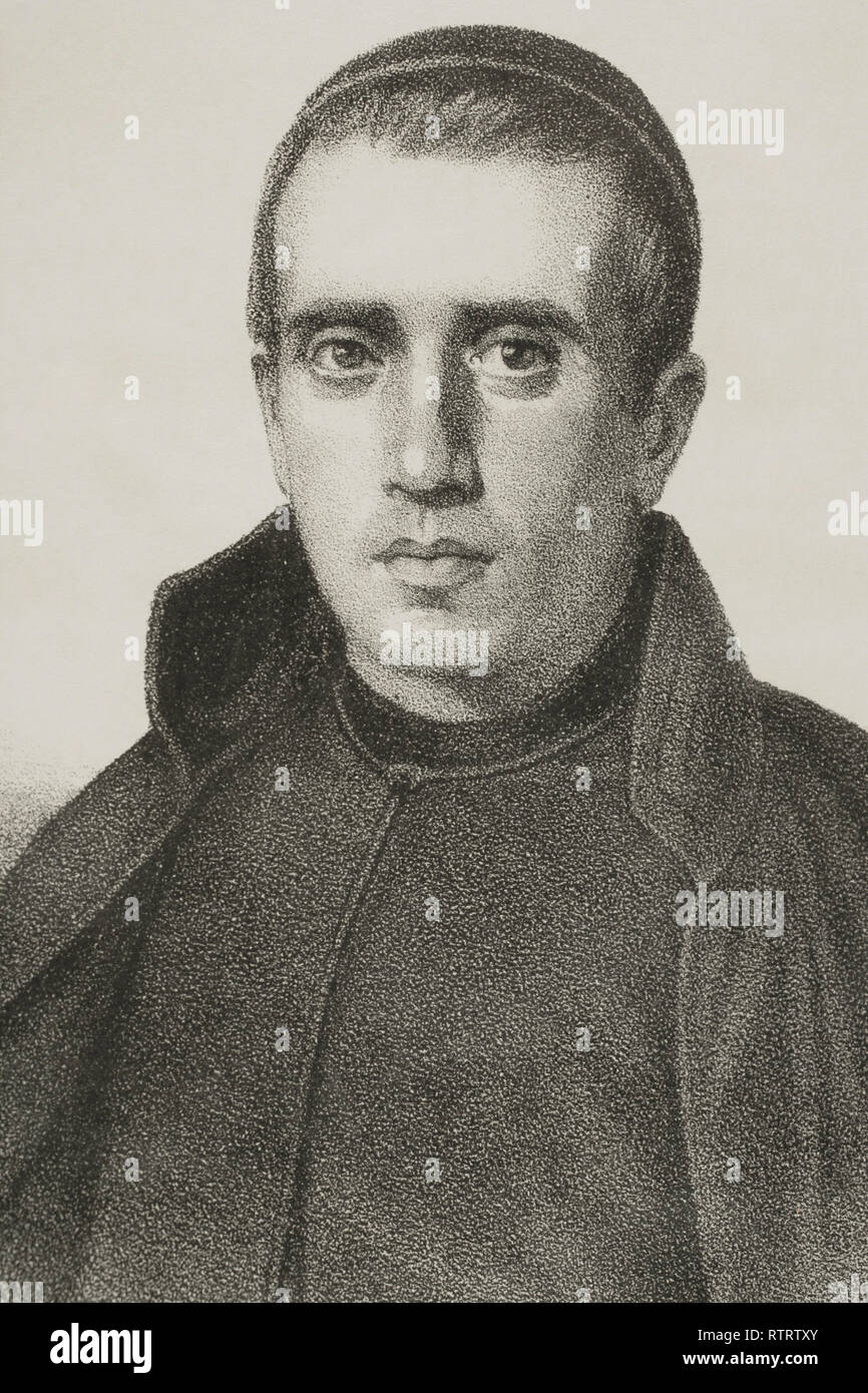 Jaime Balmes (1810-1848). Spanish philosopher, theologian, sociologist ...