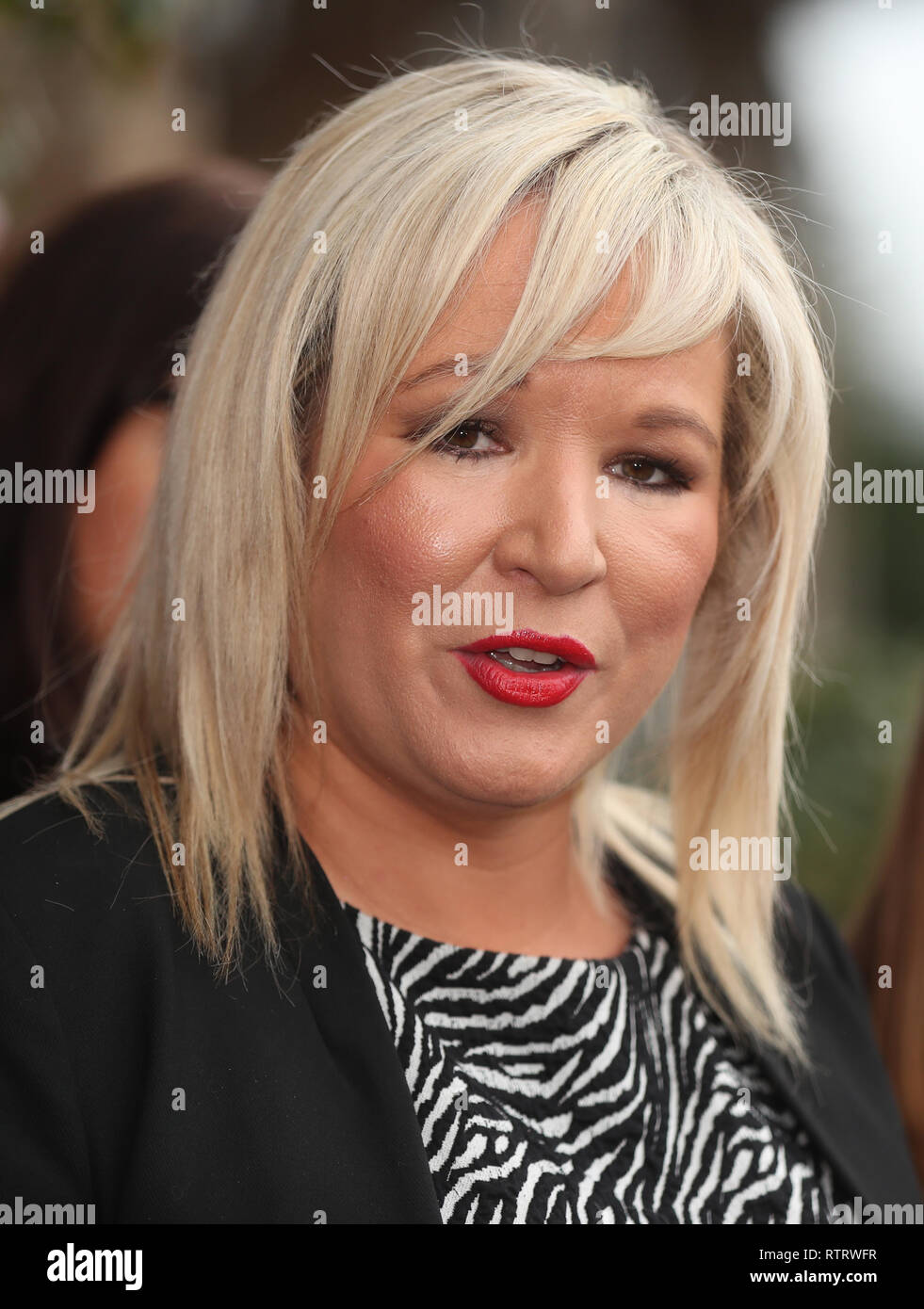 Deputy leader michelle oneill speaking hi-res stock photography and ...