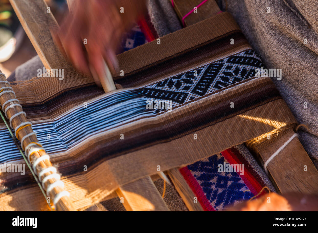 Inca weaving tradition hi-res stock photography and images - Alamy