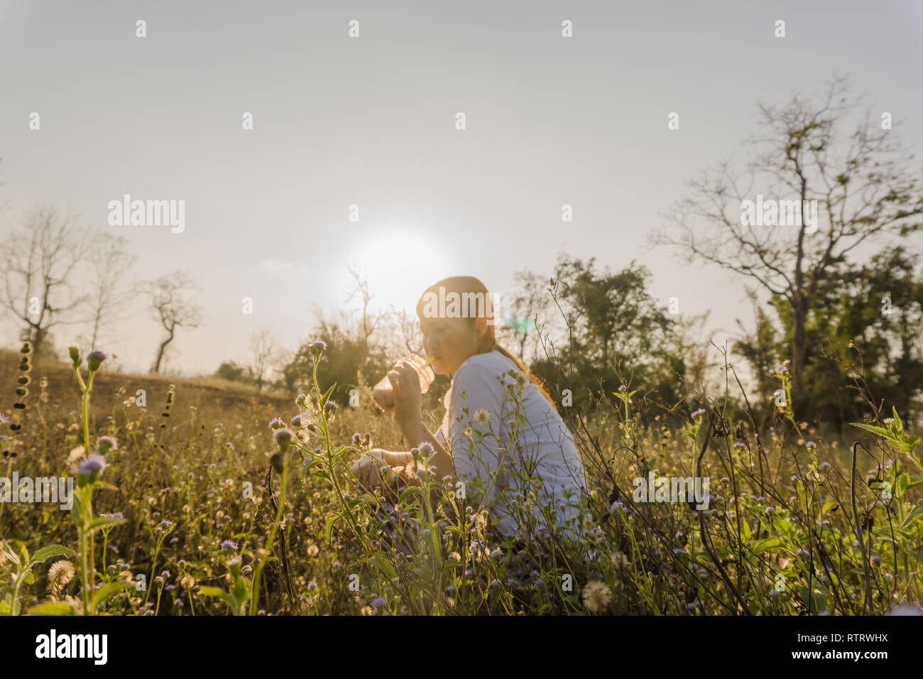 Bubble tea drink woman hi-res stock photography and images - Alamy