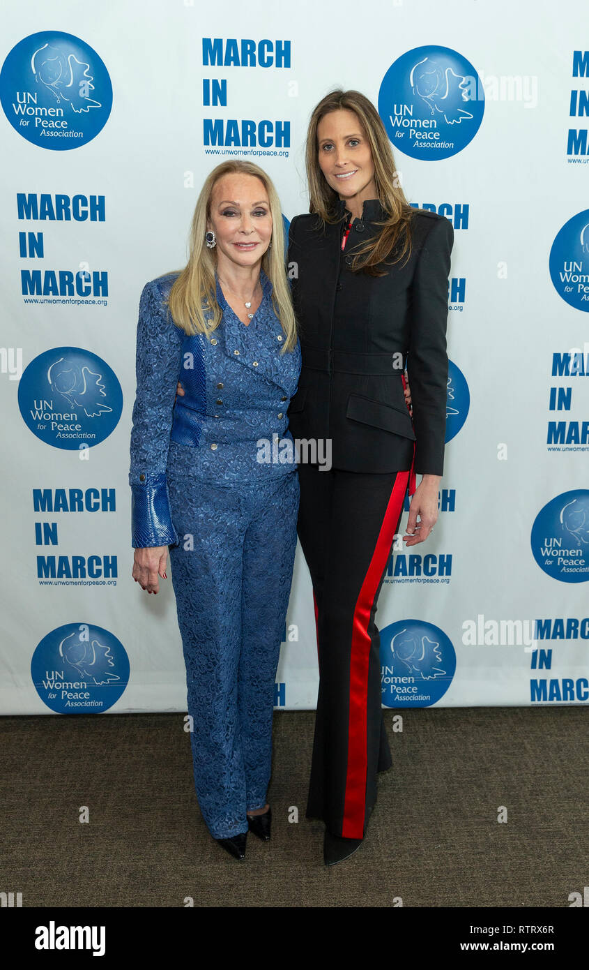 New York, United States. 01st Mar, 2019. Barbara Winston, Stephanie ...