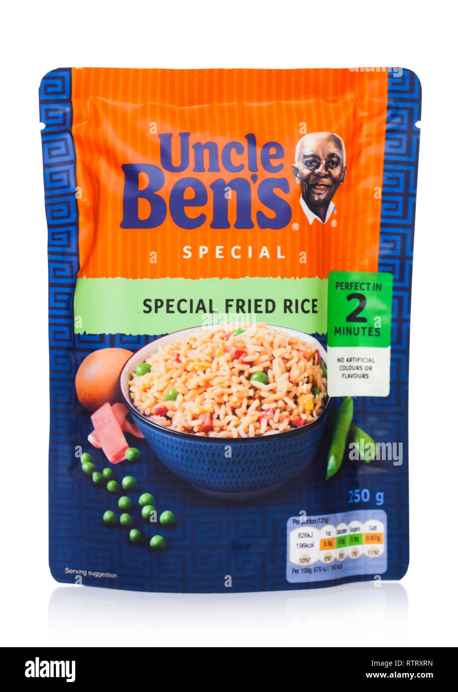 Box uncle bens rice hi-res stock photography and images - Alamy