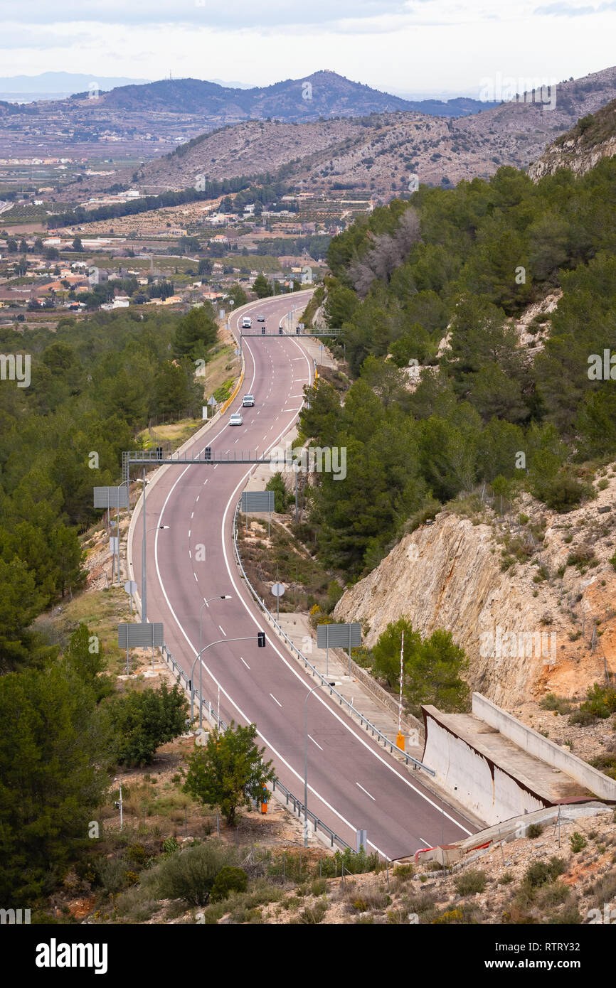 Highway spain hi-res stock photography and images - Alamy